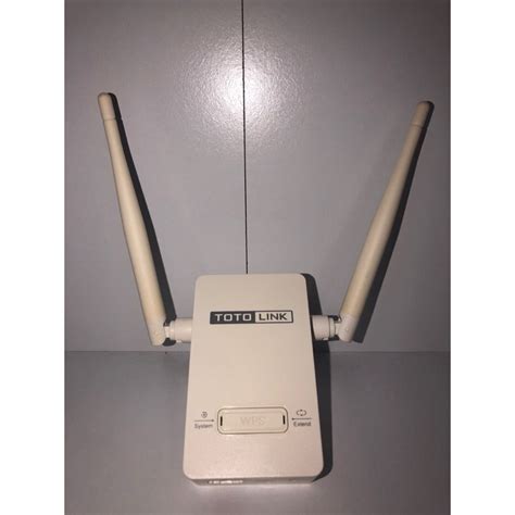 Totolink Ex200 Wireless N Range Extender Repeaterused Shopee Malaysia