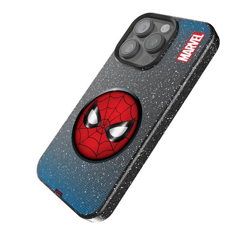 Keyscaper Marvel Grid Black Bling Phone Case Apple Iphone 16 Pro Max Spider Man Kgb16m Best Buy