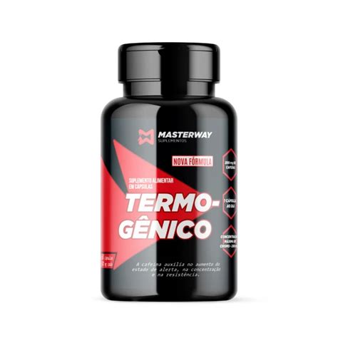 Termogênico 60 Caps Masterway Suplementos