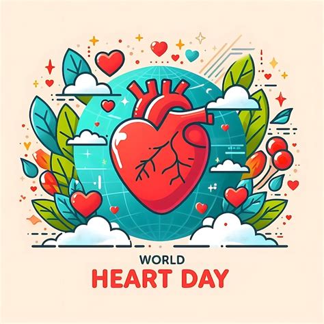 Interesting Illustrations To Welcome A Healthy World Heart Day