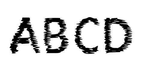 Abcd Font Vector Art Icons And Graphics For Free Download