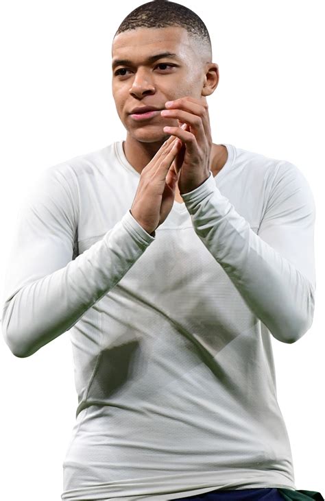 Kylian Mbappé Paris Saint Germain Football Render Footyrenders