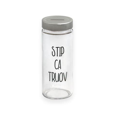 Salvadanaio Stip Ca Truov Clafglassit