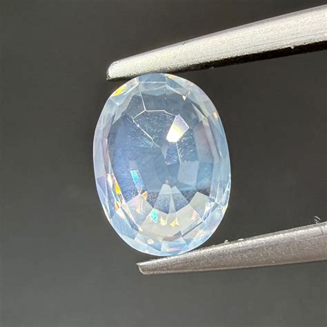 カンボジア産シルキーホワイトジルコン 213ct 640×86mm2630 408 Maikos Arca Jewelry