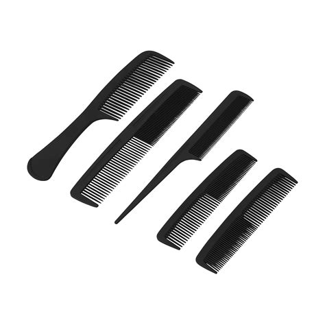 5 Pack Assorted Hair Combs Kmart
