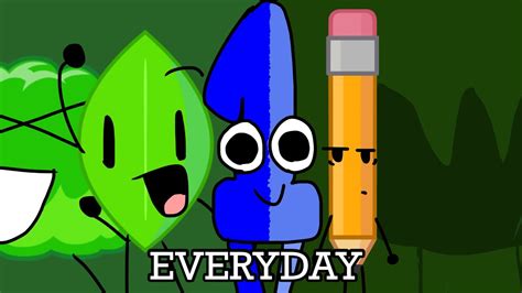 Everyday Bfdi Animation Youtube