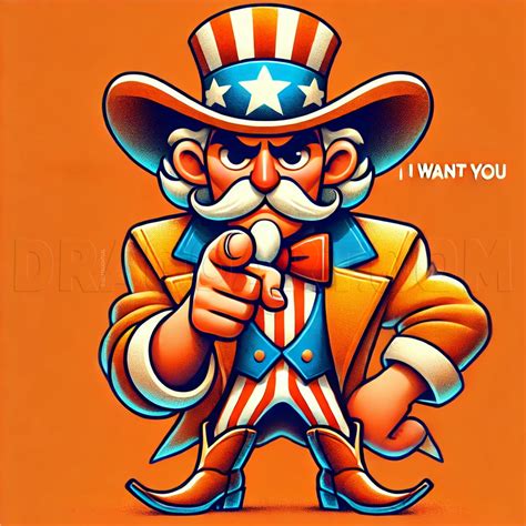 Uncle Sam Wants You To Get A Tattoo Ai Generated By Selftaughtgal Dragoart