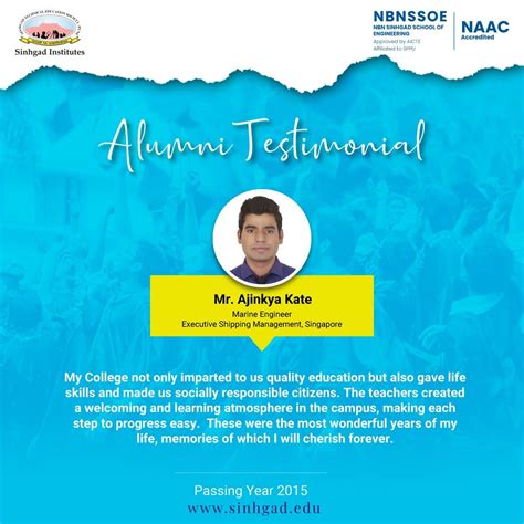 Sinhgad Institutes On Linkedin Sinhgadinstitutes Stes Student