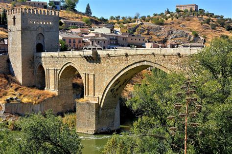 St Martins Bridge In Toledo Spain Encircle Photos