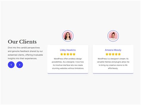 Review Carousel With Client Feedback Unlimited Elements For Elementor