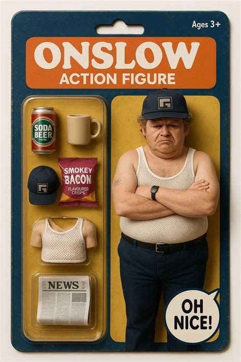 Fake Action Figures Clerks Inaction Figures Parody Toys Toys Action