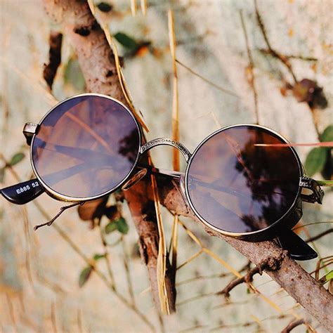 Round Sunglasses Tumblr Men