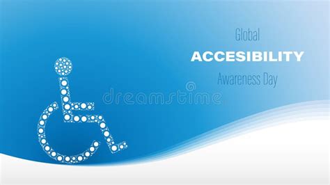Global Accessibility Awareness Day Vector Illustration Stock Vector Illustration Of Green
