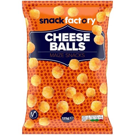 Snack Factory Cheese Balls Maize Snacks 125g Compare Prices And Where