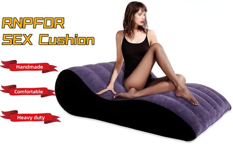 Sex Cushion Inflatable Sex Pillow Pvc Flocking Sex Chair Travel Pillow Magic Cushion Body