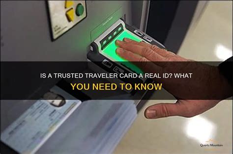 Is A Trusted Traveler Card A Real Id What You Need To Know