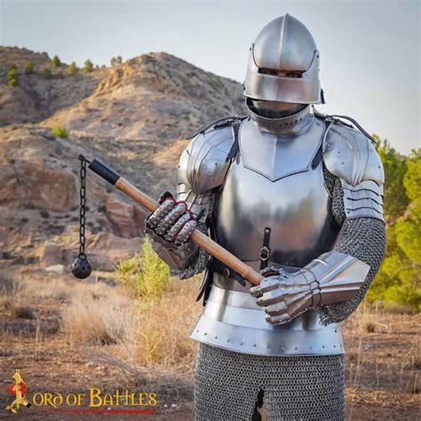 Medieval Single Ball Flail A Warriors Ultimate Weapon
