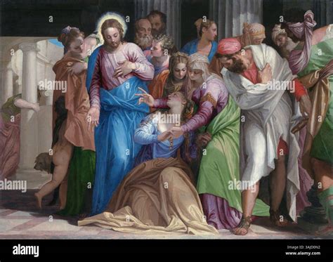Paolo Veroneses The Conversion Of Mary Magdalene 1548 Depicts The