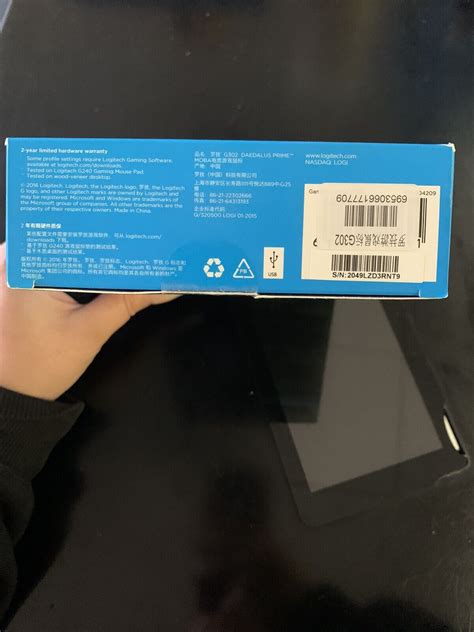 Buy Logitech G302 Daedalus Prime Moba Gaming Mouse Online At Lowest Price In Ubuy India