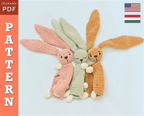 Konijntje Lovey Haakpatroon Konijn Geknoopt Liefje Etsy Nederland