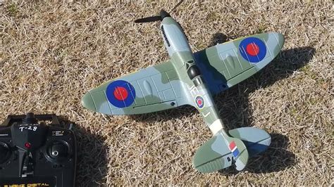 Eachine Spitfire 2 4ghz Epp 400mm Wingspan 6 Axis Gyro Youtube