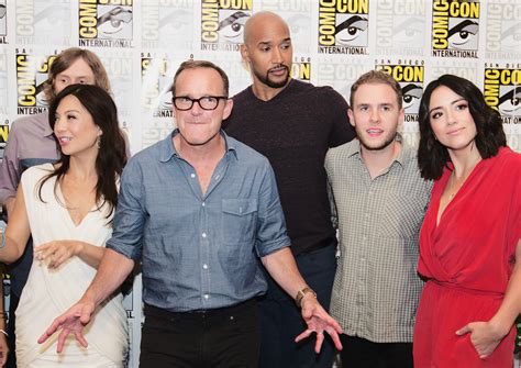 The Cast Of Agents Of Shield Attends The Marvels Agents Of Shie