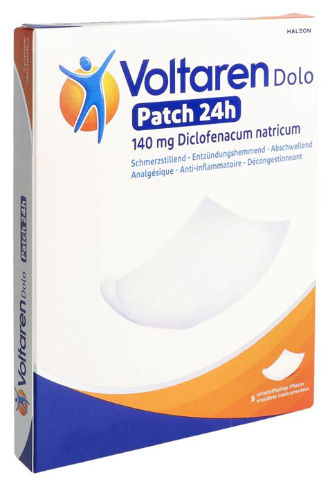 Voltaren Dolo 24h Patch Pfl 140 Mg Btl 5 Stk Santé Sälipark Shop