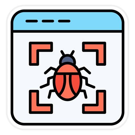 Premium Vector Virus Detection Icon Vector Image Can Be Used For Cyber Security