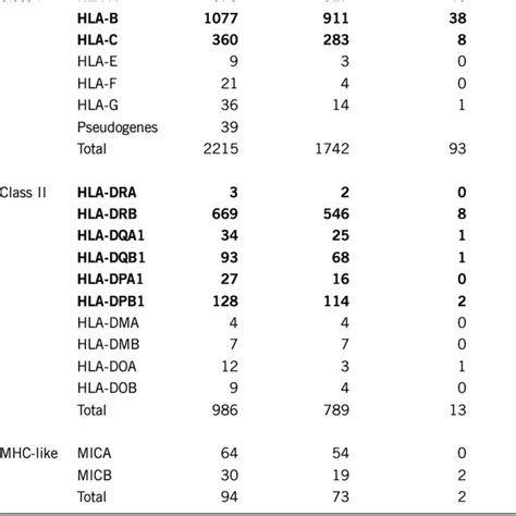 Gene Map Of The Human Leukocyte Antigen Hla Region The Major Download Scientific Diagram