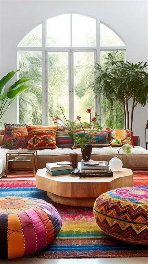 Rekomendasi Desain Ruang Tamu Cantik Dengan Tema Bohemian