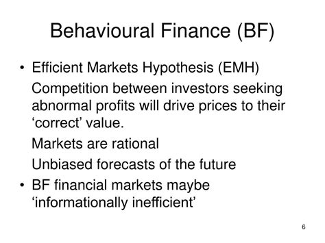 Ppt Behavioural Finance Powerpoint Presentation Free Download Id