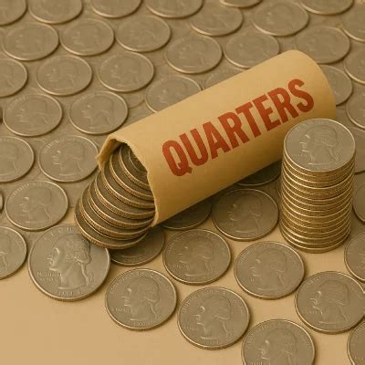 How Many Quarters In A Roll Coin Roll Hunting Tips And Value Guide