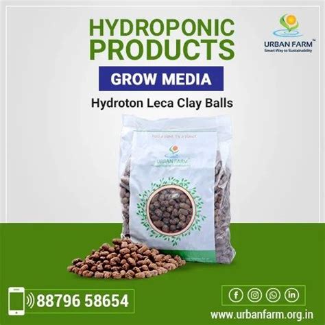 Solid Brown Hydroton Leca Clay Balls 8 To 15 Mm Packaging Type Bag