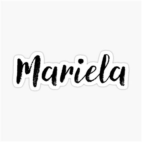 Pegatina Mariela Regalos Personalizados Para Niña De Stamaigra