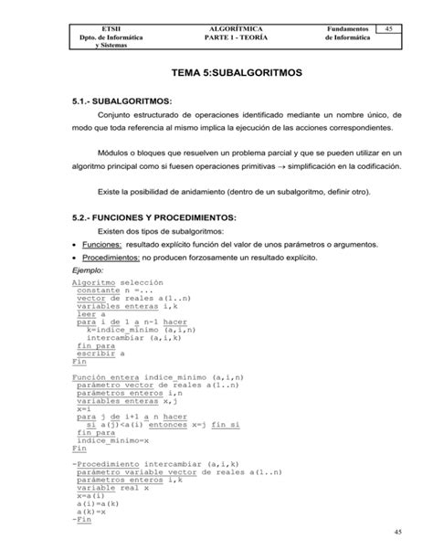 Tema 4subalgoritmos