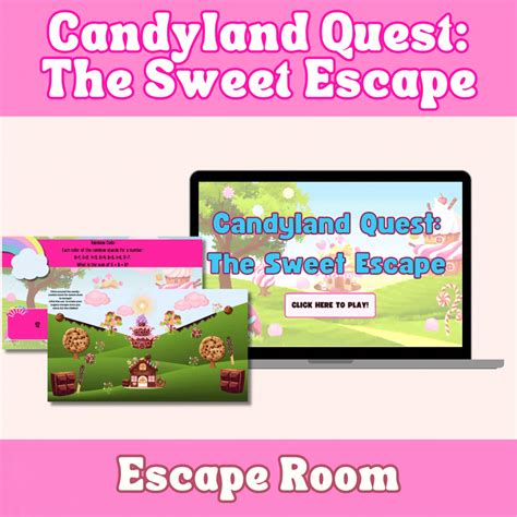 Candyland Quest The Sweet Escape Room Simplymsj