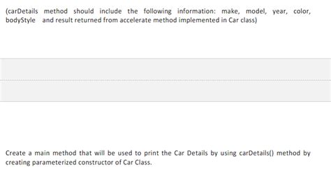 Solved 1 Design The Class Defined Below Using The Design