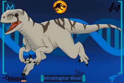 Jurassic World Atrociraptor Ghost By Thiagosaurus On Deviantart