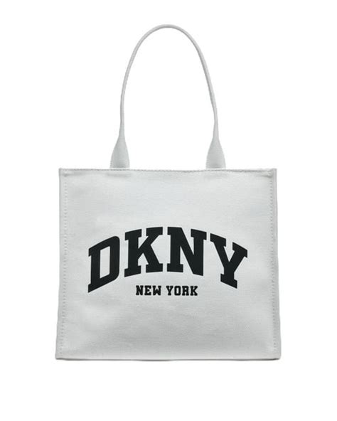 Dkny Hadlee Tote In White Lyst