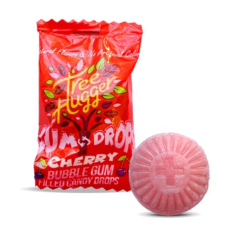 Tree Hugger Bubble Gum Filled Candy Drops 12 X 4 4 Oz Bags About 25