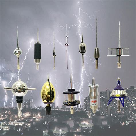 China Lightning Protection System Early Streamer Emission Lightning Rod