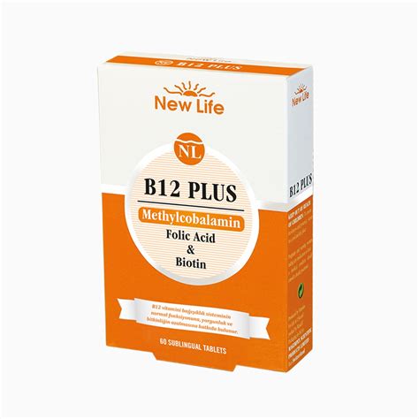 New Life B12 Plus 60 Dil Altı Tablet