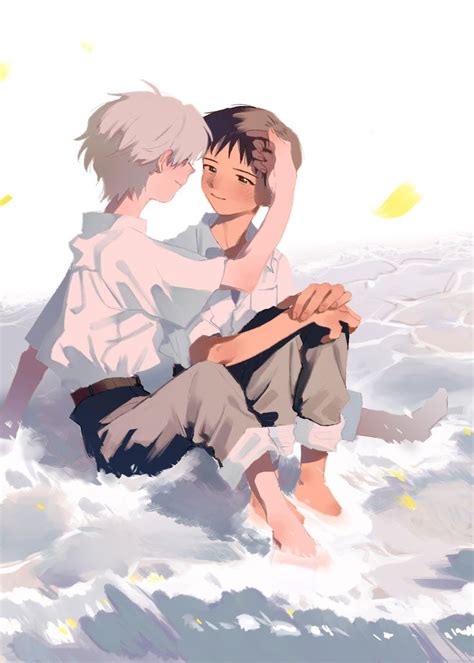 粥 On Twitter Neon Evangelion Evangelion Art Evangelion Shinji