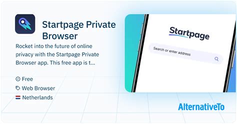 Startpage Private Browser Private Mobile Search Anonymous Browsing