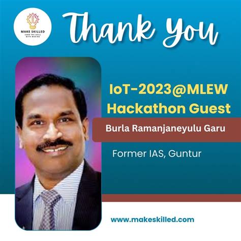 Make Skilled On Linkedin Makeskilled Techinnovation Gunturmalineni Thankyou