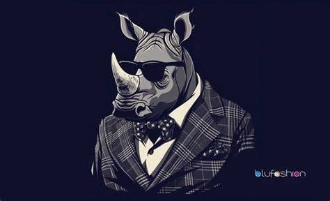 Fashion Brand With A Rhino Logo