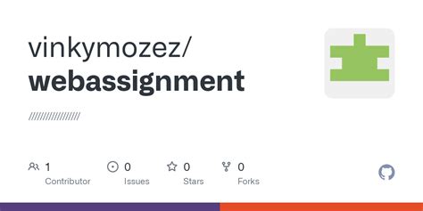 Github Vinkymozezwebassignment