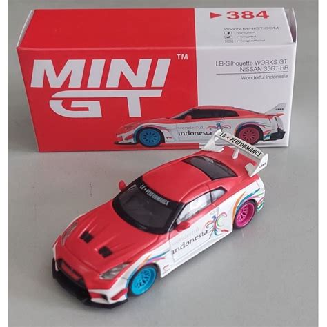 Jual Mini Gt Nissan R35 Wonderful Indonesia Shopee Indonesia