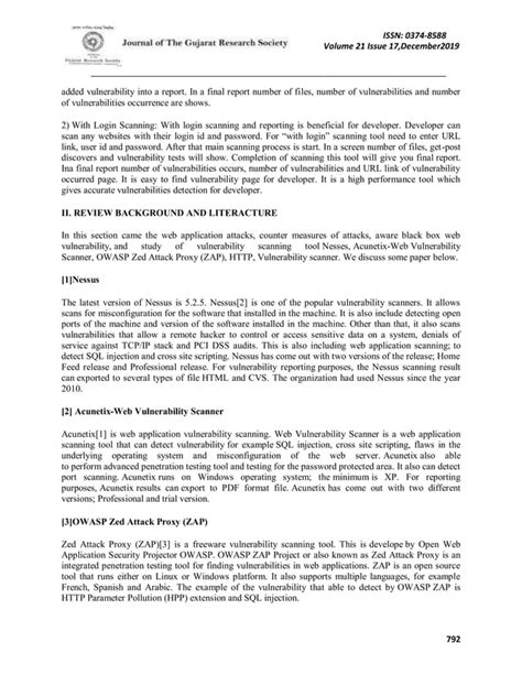 Vulnerability Scanning And Reporting Tool Pdf