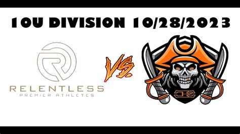 10u Relentless Vs 10u Ie Bucs Youtube
